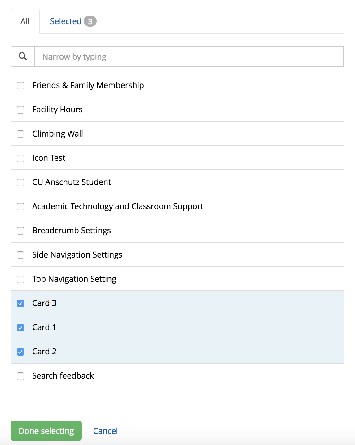 Manually Sorting Widgets
