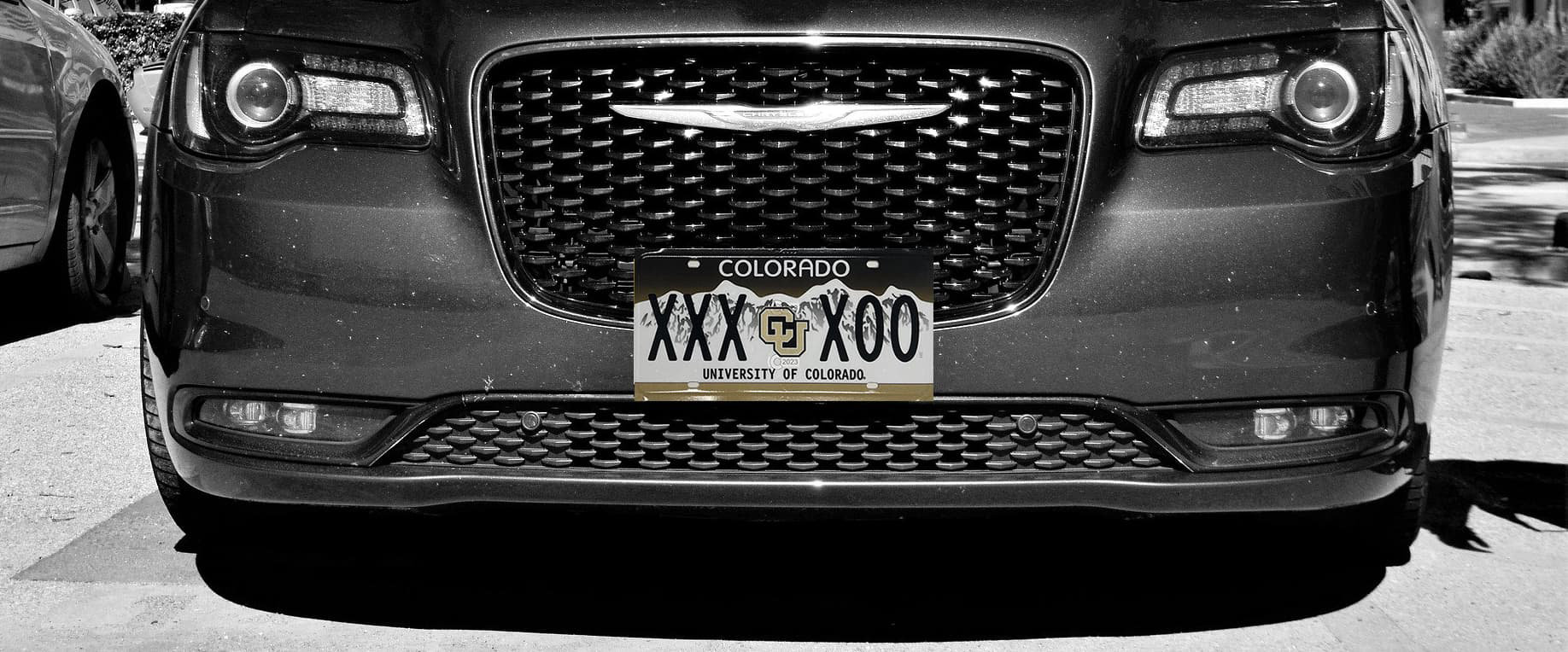 CU License Plate